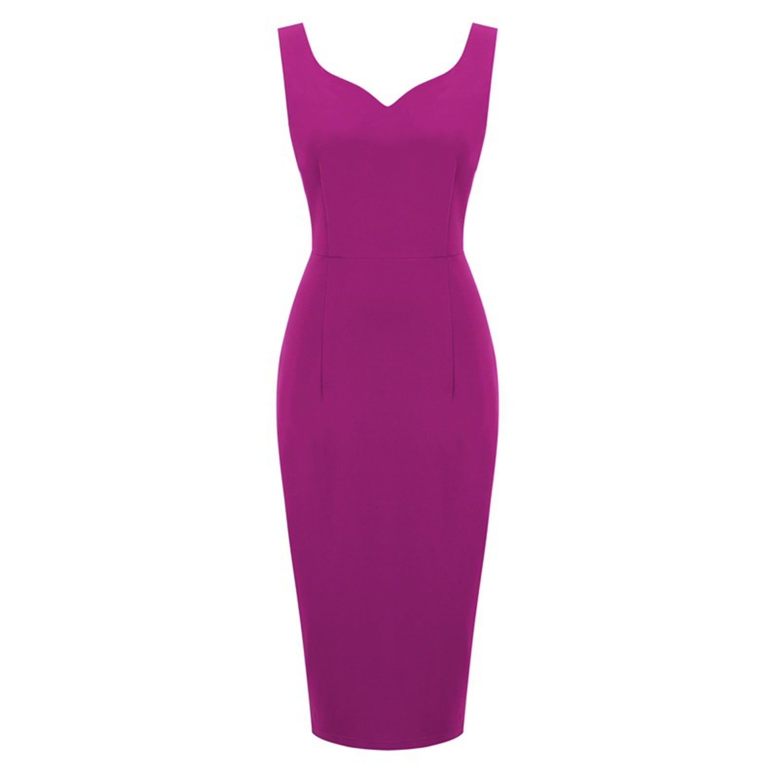 Usdian Summer Cute Dress V-Neck Sleeveless Tank Dresse Lightweight Tank ...