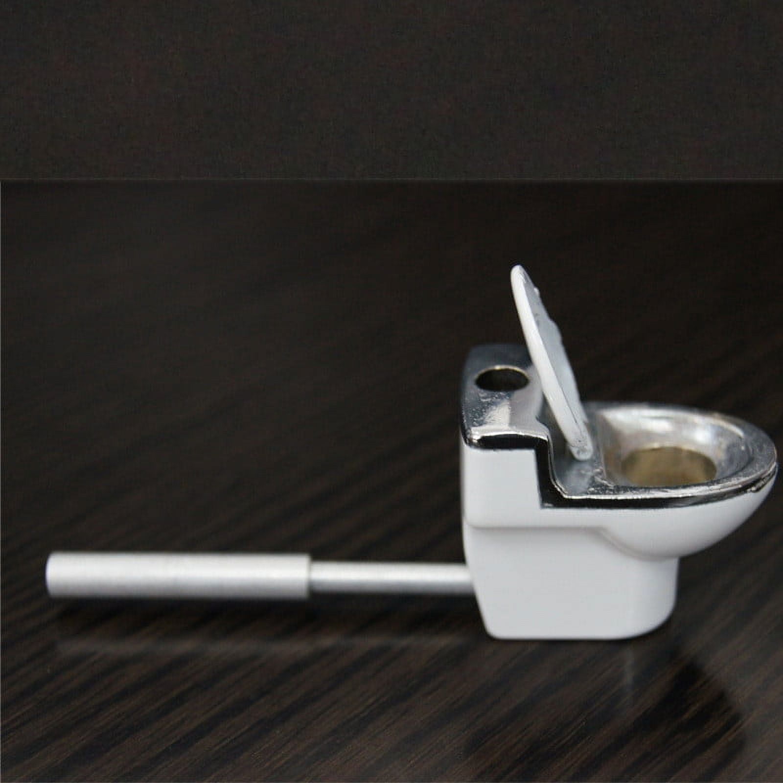 Usdian Toilet Shaped Pipe, Mini Ceramic Pipe with Detachable Design ...