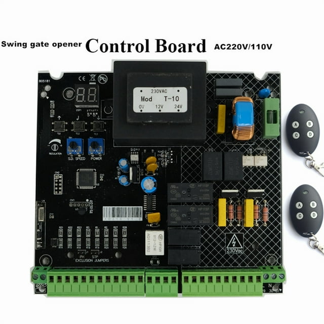 Use 220 110 AC PCB Board Of Automatic Double Arms Swing Gate Opener ...