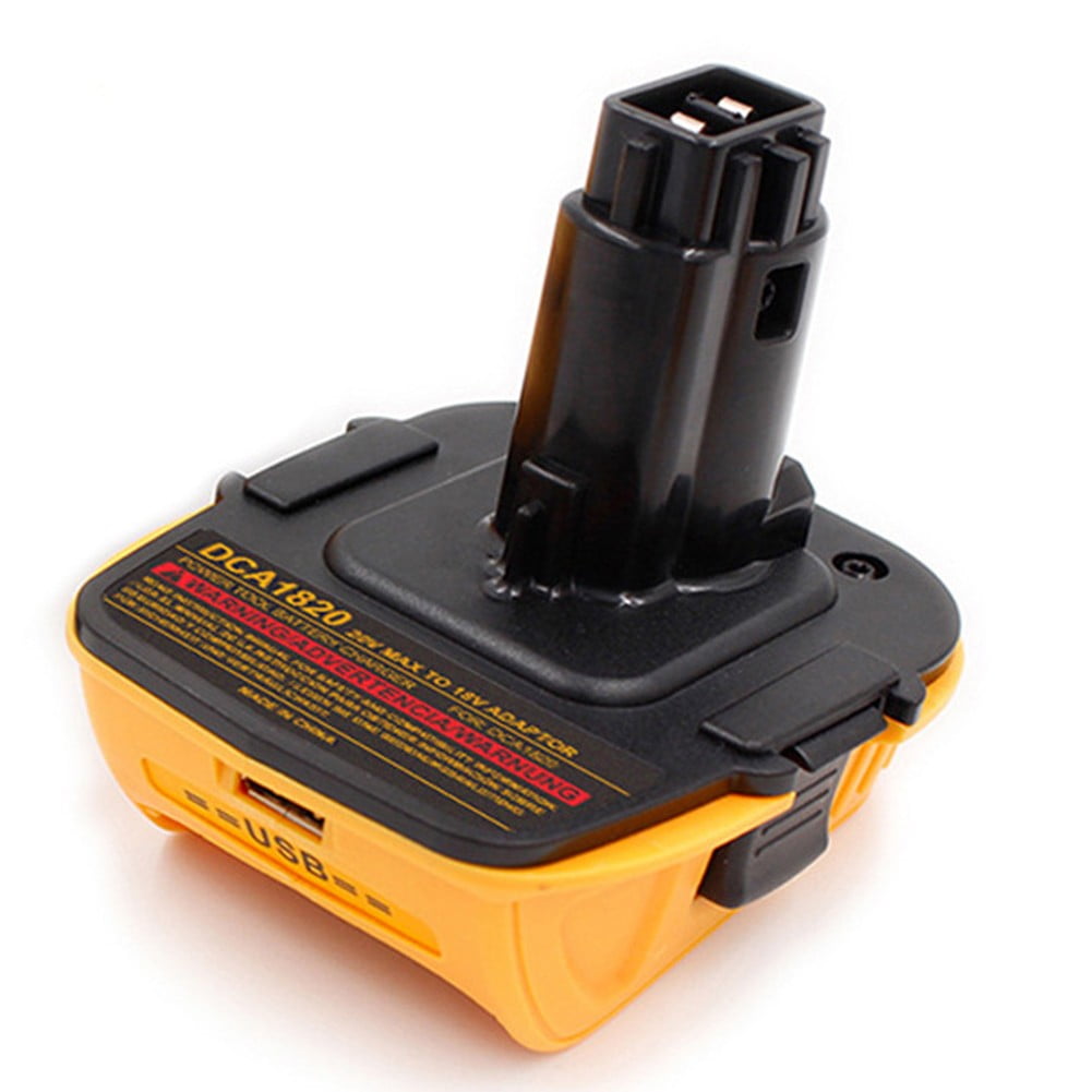 Use DCA1820 Adapter to Switch from For DEWALT's Old Batteries to New ...