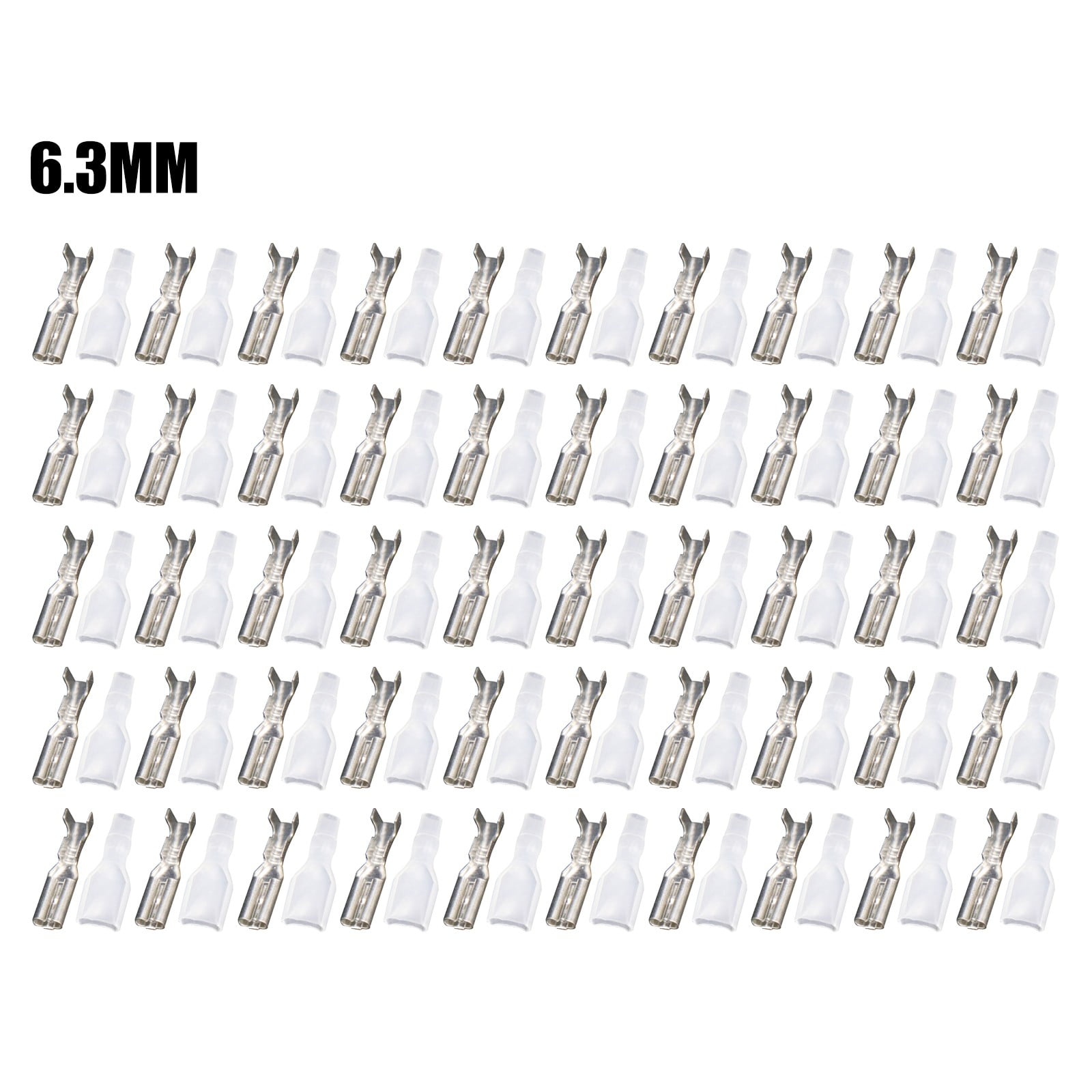 Use The Best 50 Piece Electrical Wire Crimp Connectors With Rolled Edges New