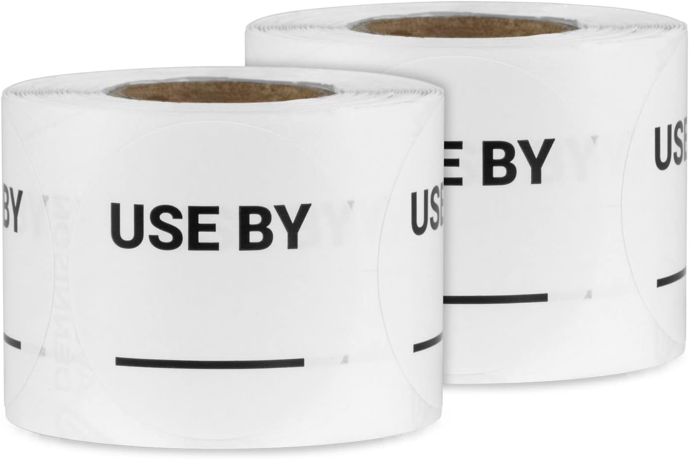 Use by/Expiration Food Date Labels (1.5 inch, Round - 600 Labels) Use ...
