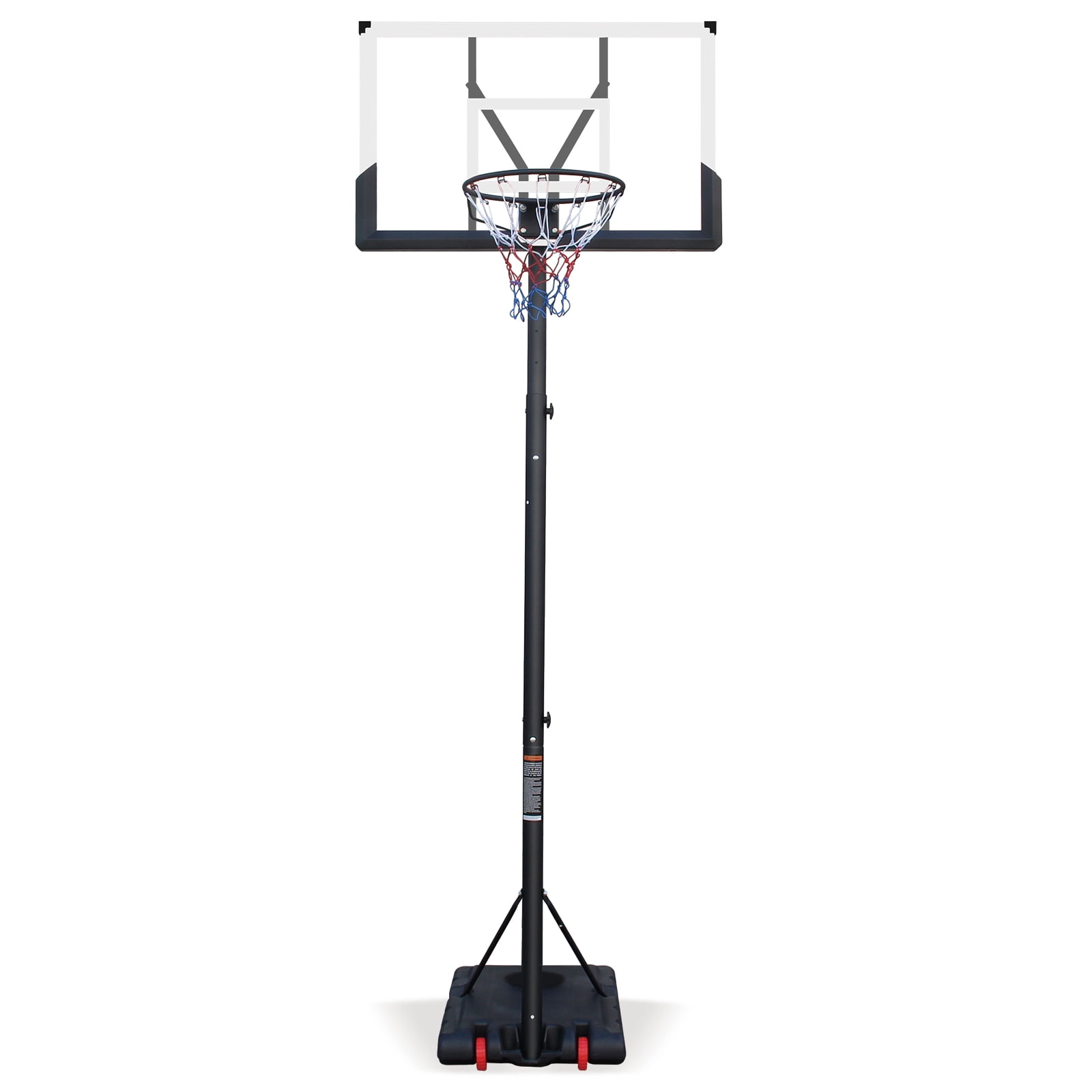 Use for Outdoor Height Adjustable 5.7 to 10ft Basketball Hoop 44 Inch ...