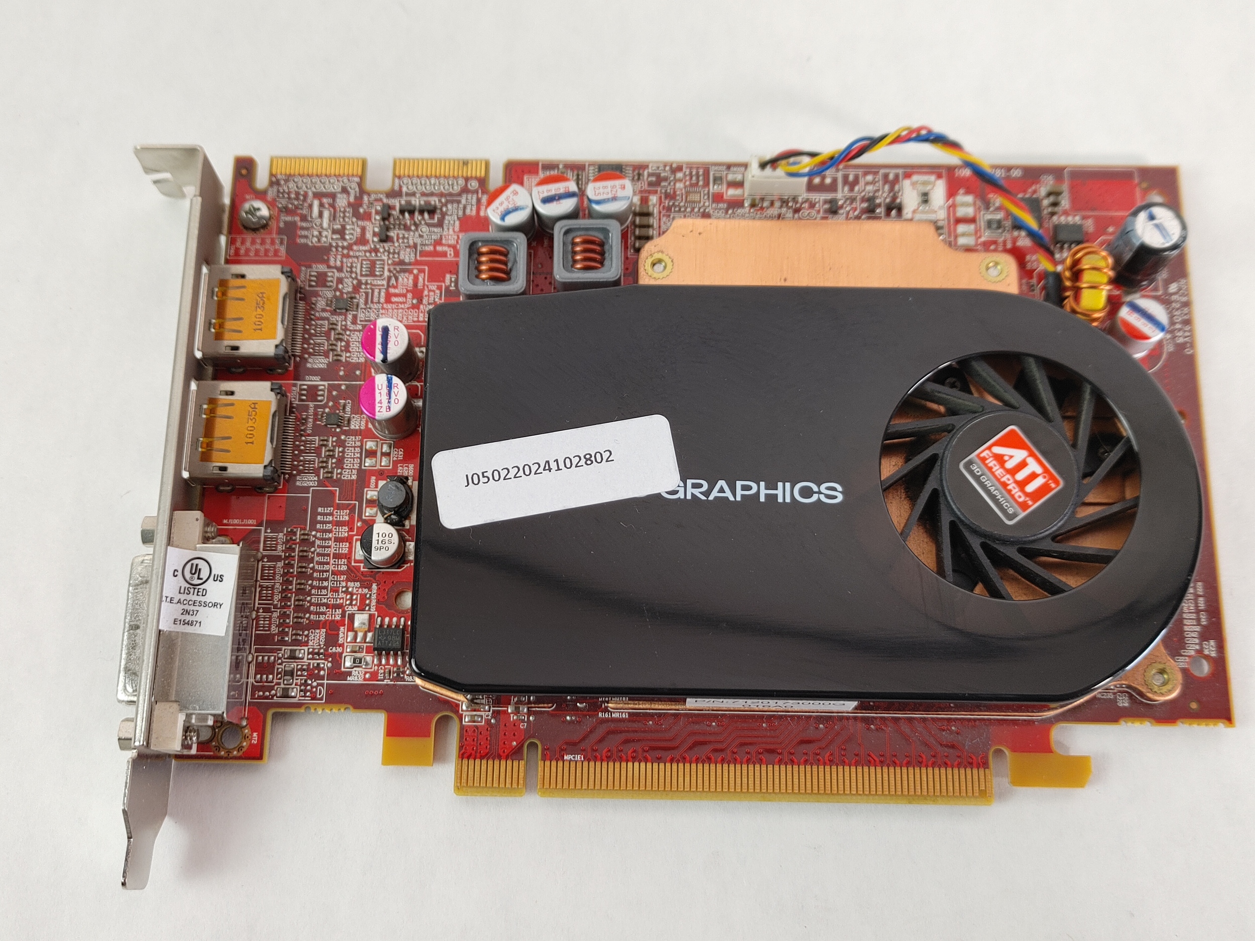 Used ATI FirePro V5700 512MB GDDR3 SDRAM PCI Express 2.0 x16 Video Card ...