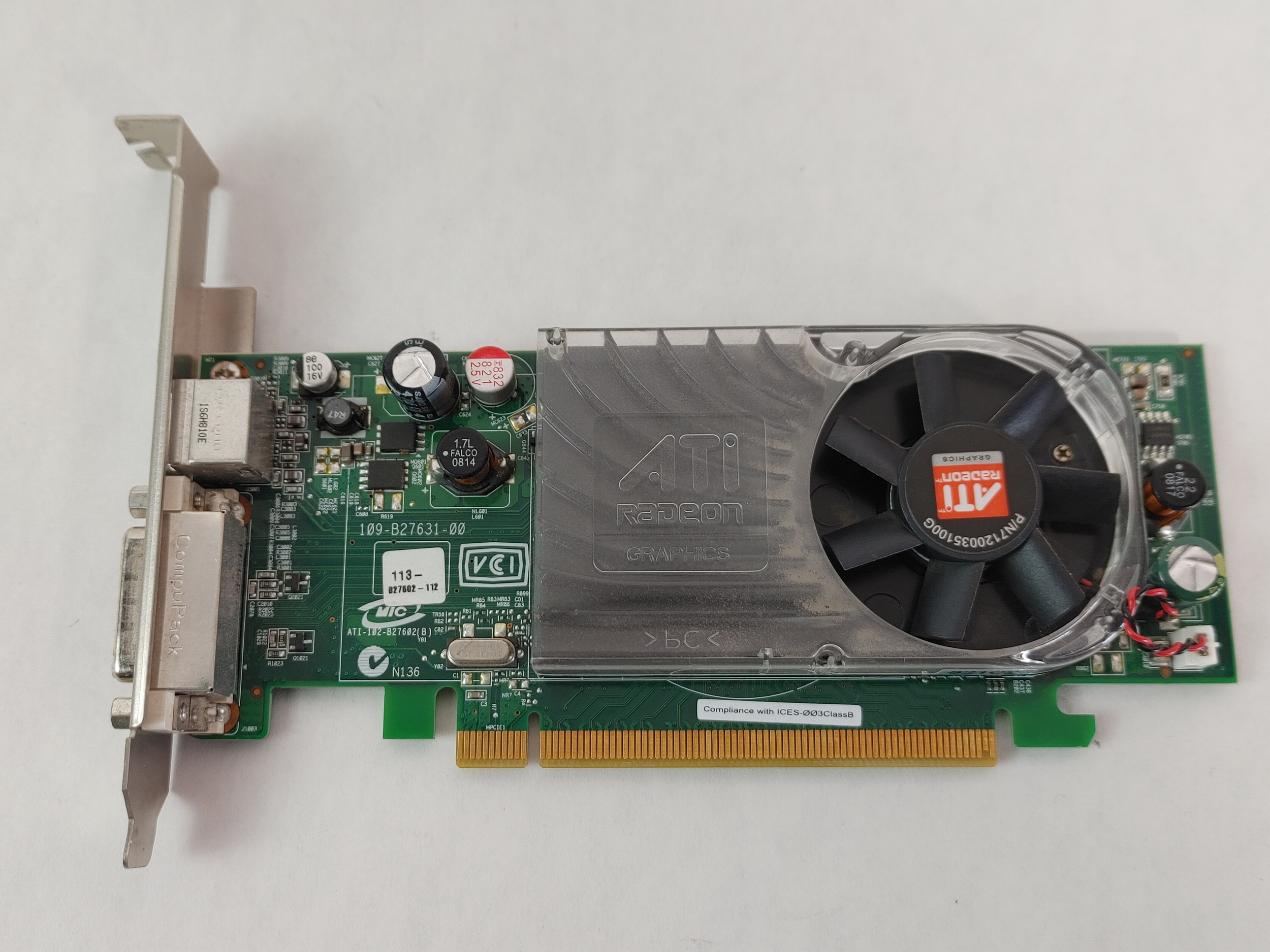 Used ATI Radeon HD 2400 XT 256MB DDR2 PCI Express x16 Desktop Video ...