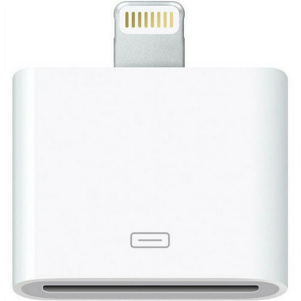 Used Apple Lightning to 30-pin Adapter - White (MD823ZM/A) - Walmart ...