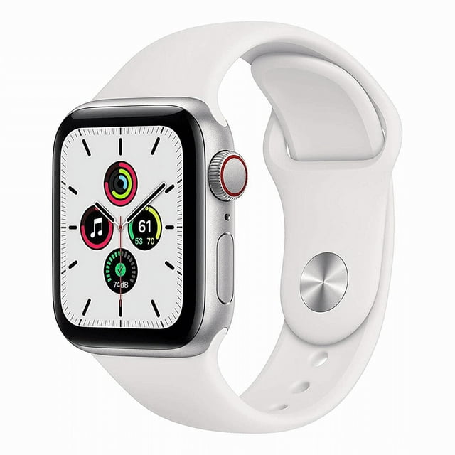 Free Shipping! Used Apple Watch Series SE 40MM Silver - Aluminum Case ...