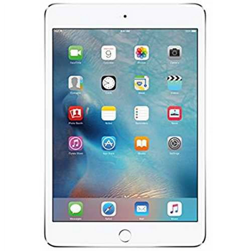 Pre-Owned Apple iPad mini 4 (16GB, Wi-Fi + Cellular, Silver) - Walmart ...