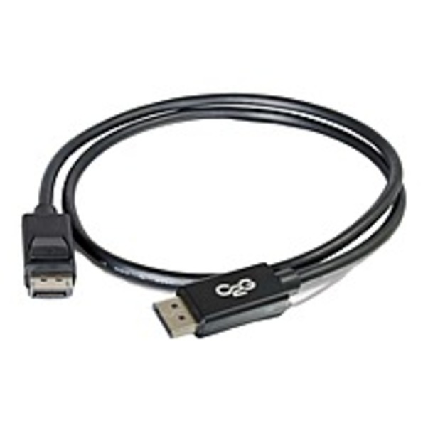 Pre-Owned C2G 54405 35 Feet 8K DisplayPort Cable with Latches - Black ...
