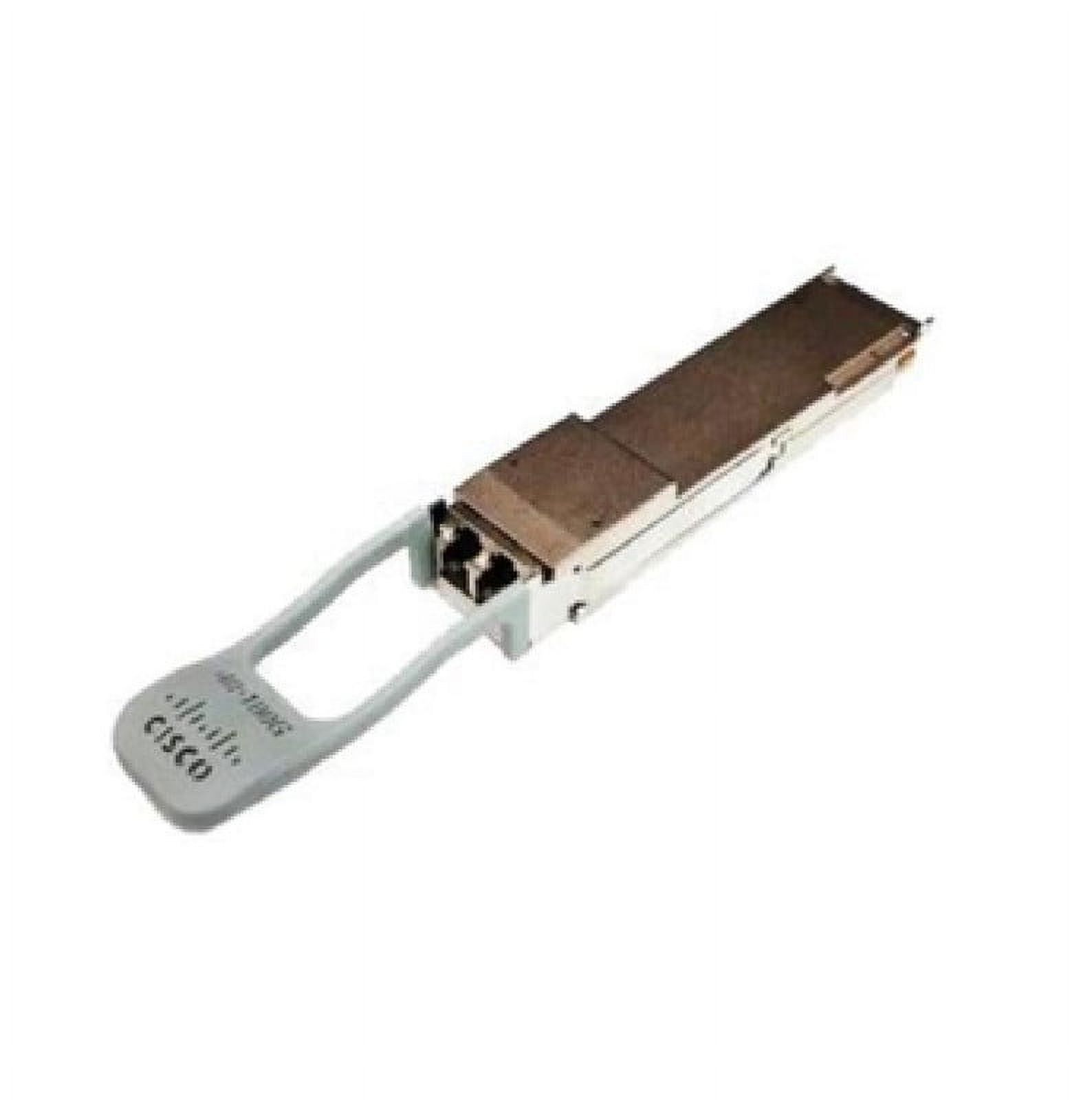 Pre-Owned Used Cisco QSFP-40G-SR4 40GBASE SR4 Quad Small Form-Factor Pluggable (QSFP) Multi Mode ...