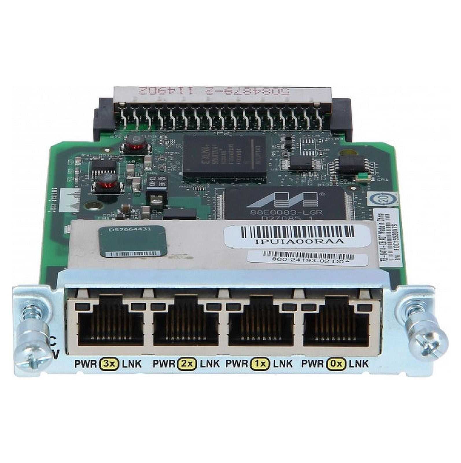 Pre-Owned Used Cisco WIC-4ESW 4-Ports 10/100Base-TX WAN Interface Card ...