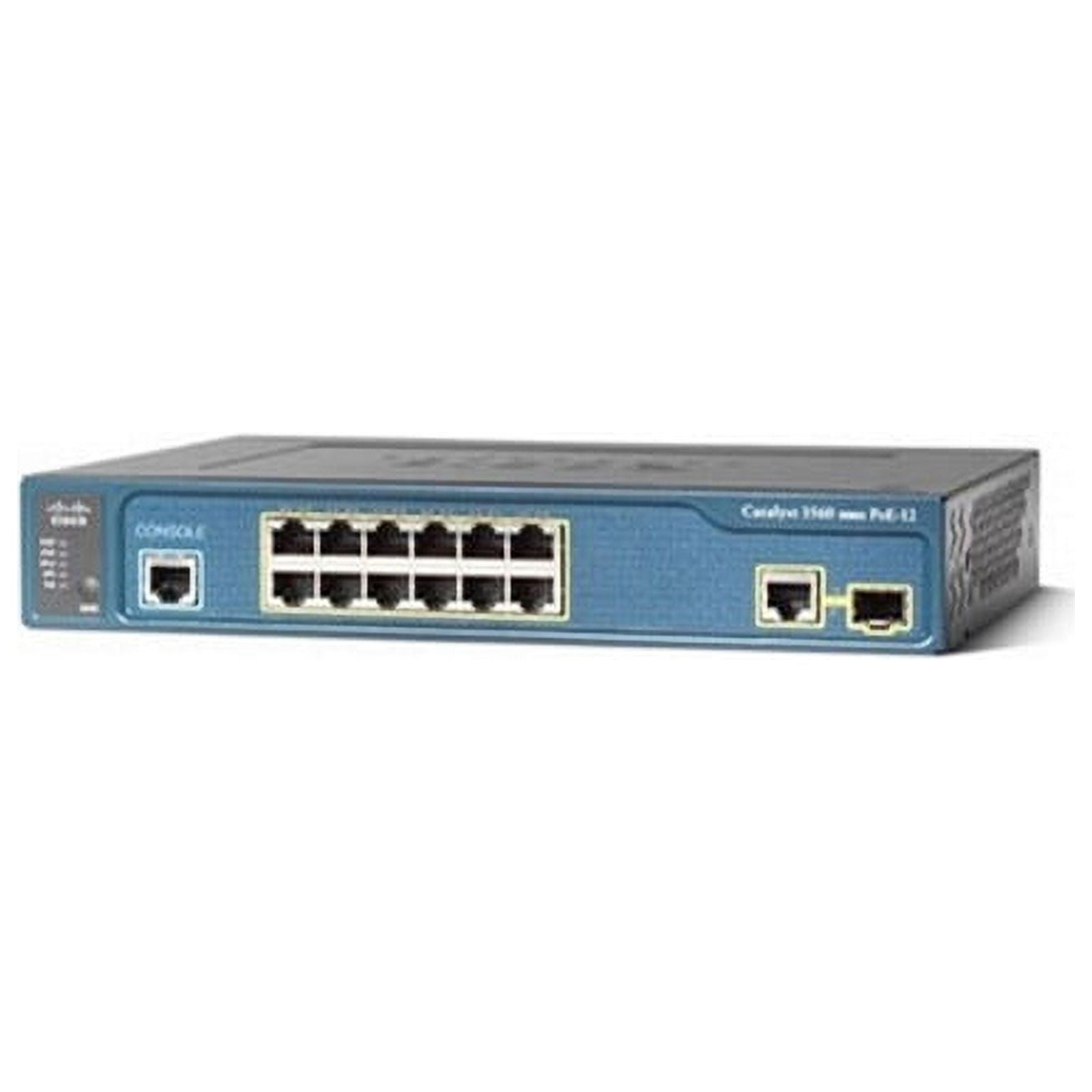 Pre-Owned Used Cisco WS-C3560-12PC-S Catalyst 3560 Compact 12 Ports ...
