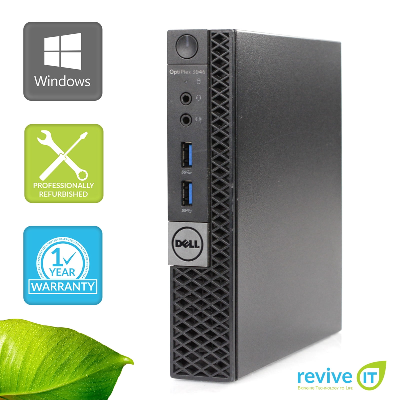 Pre-Owned Used Dell Optiplex 3046 Desktop Micro i5-6500T 2.50GHz 8GB ...