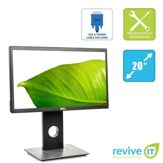 Used Dell P2018H 20" Widescreen 1600x900 16:9 TN LED Backlit LCD ...