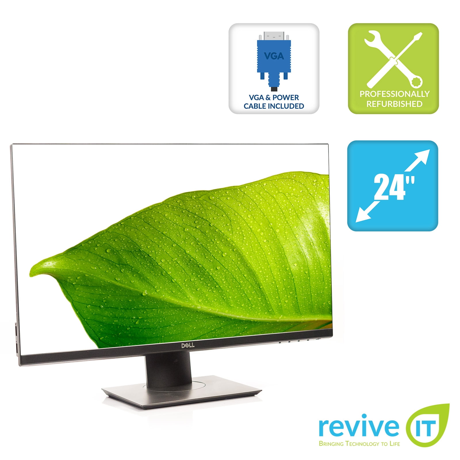 Pre-Owned Used Dell P2419HC 24" Widescreen 1920x1080 16:9 IPS LED ...