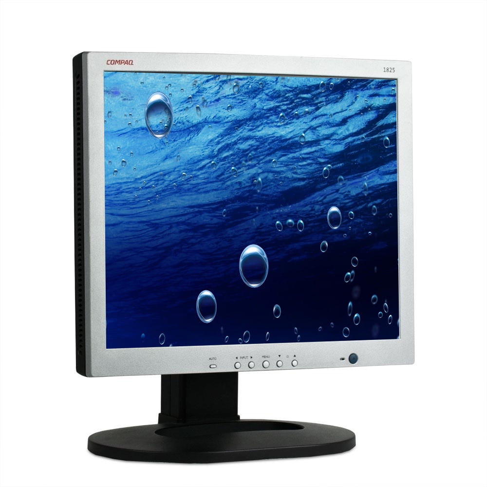 Used HP 1825 1280 x 1024 Resolution 18" LCD Flat Panel Computer Monitor ...