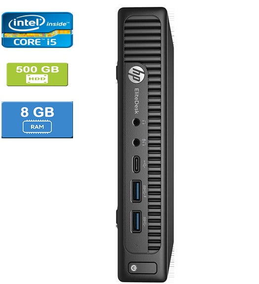 Used: HP 800 G2 MINI Intel Core i5-6500T , 8GB, 500GB HDD, Win 10 Home ...
