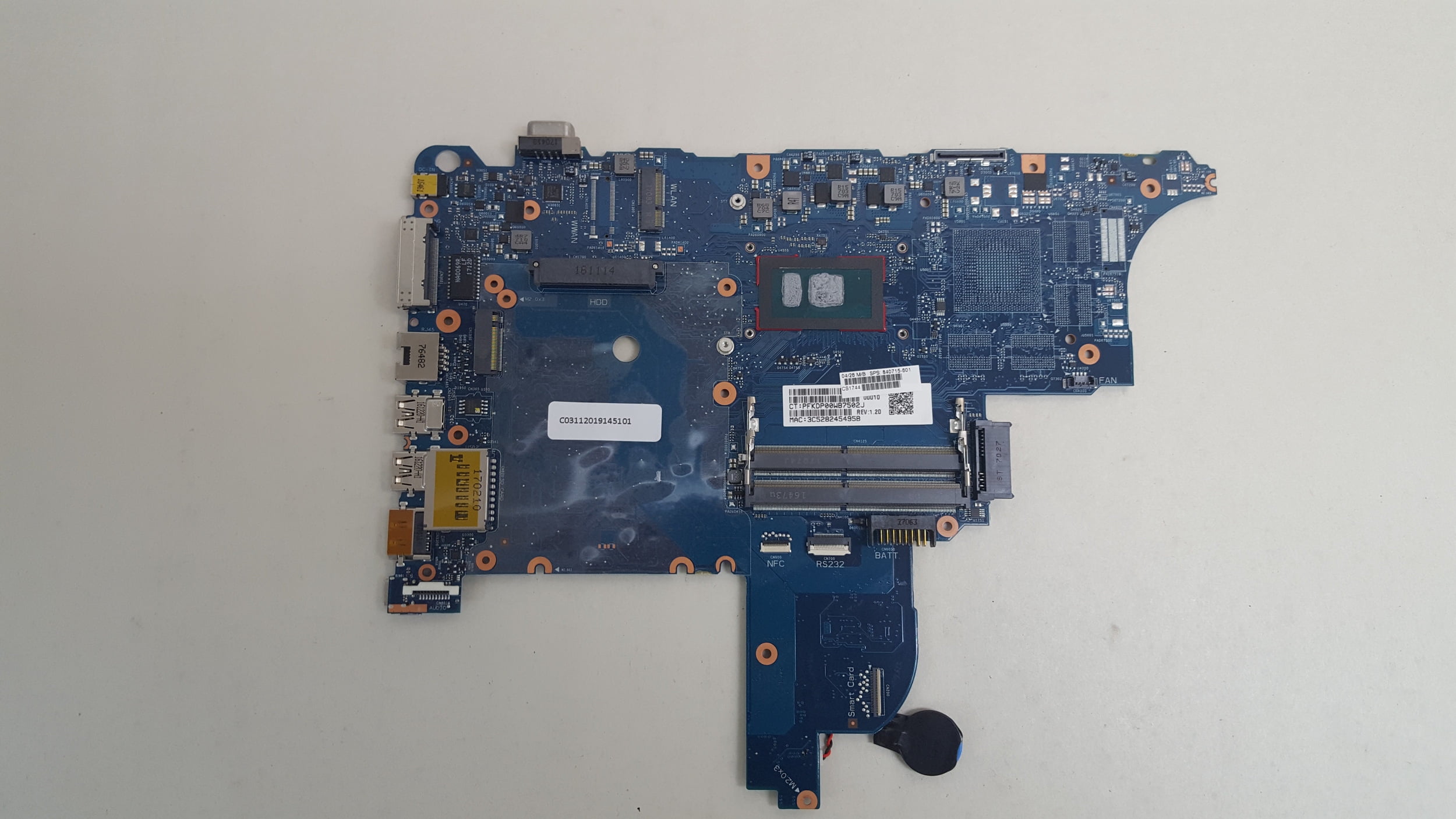 Pre-Owned HP ProBook 640 G2 Core i5-6200U 2.30 GHz DDR4 Motherboard ...