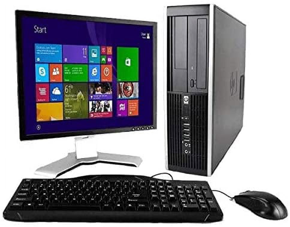 Pre-Owned Used HP Desktop Computer, Slim AMD Dual-Core PC with 4GB RAM ...