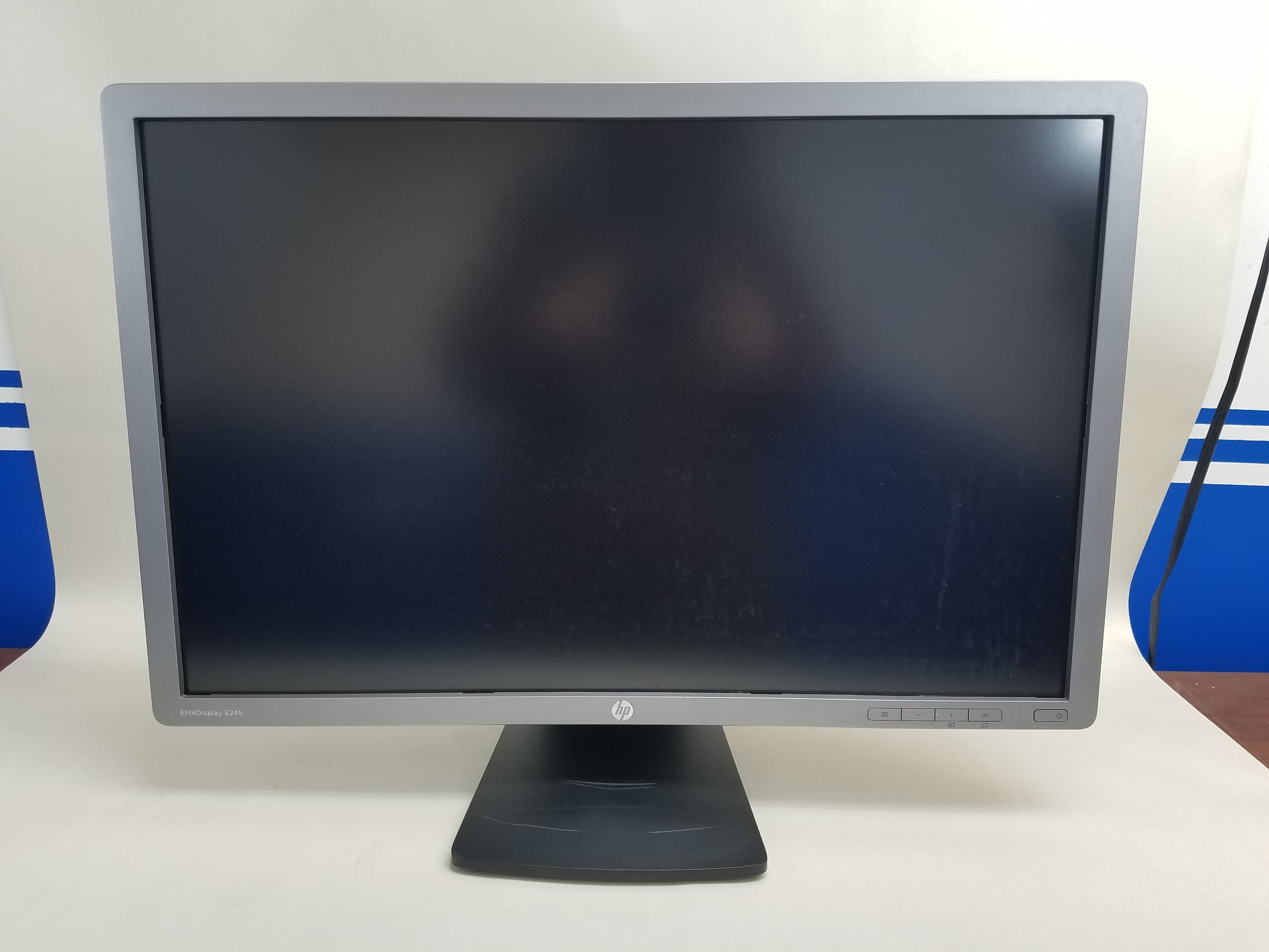 Pre-Owned HP EliteDisplay E241i 24" Widescreen LCD Backlit Monitor w ...