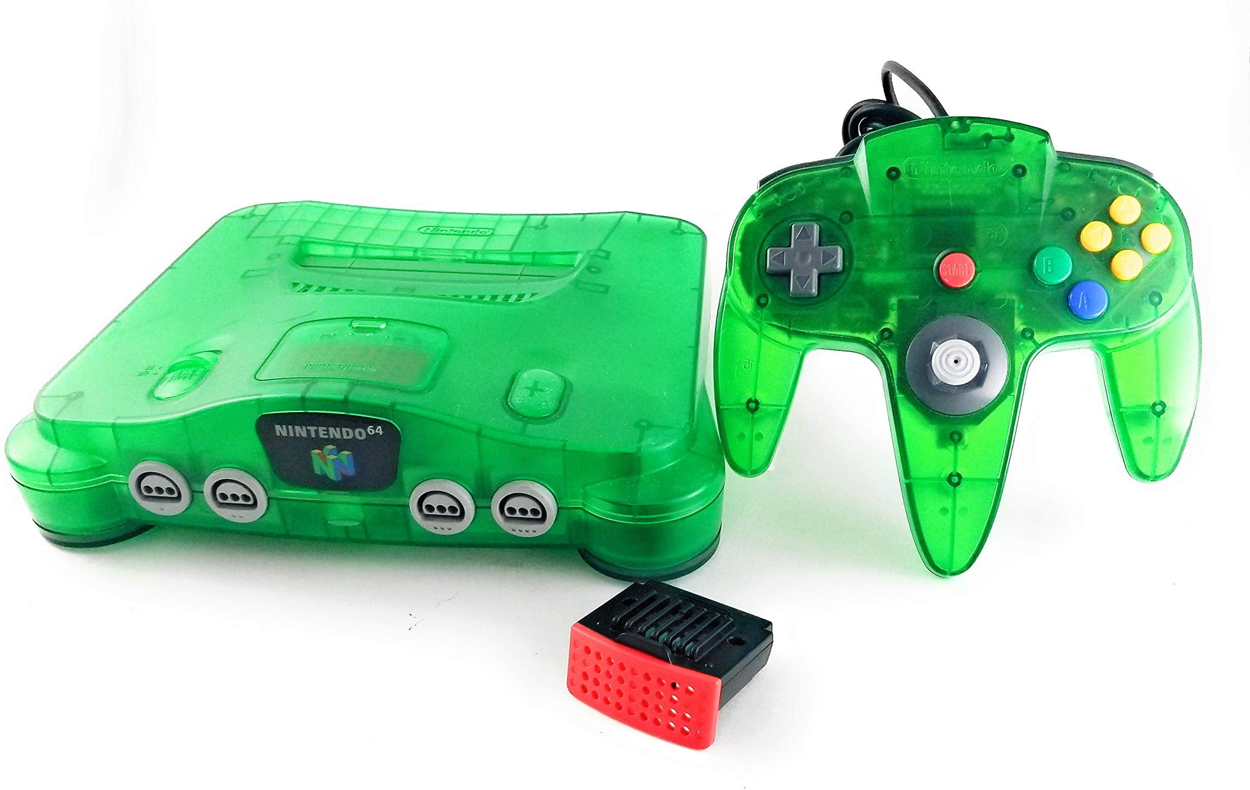 Pre-Owned Used Jungle Green Nintendo 64 Console System- N64 - Walmart.com