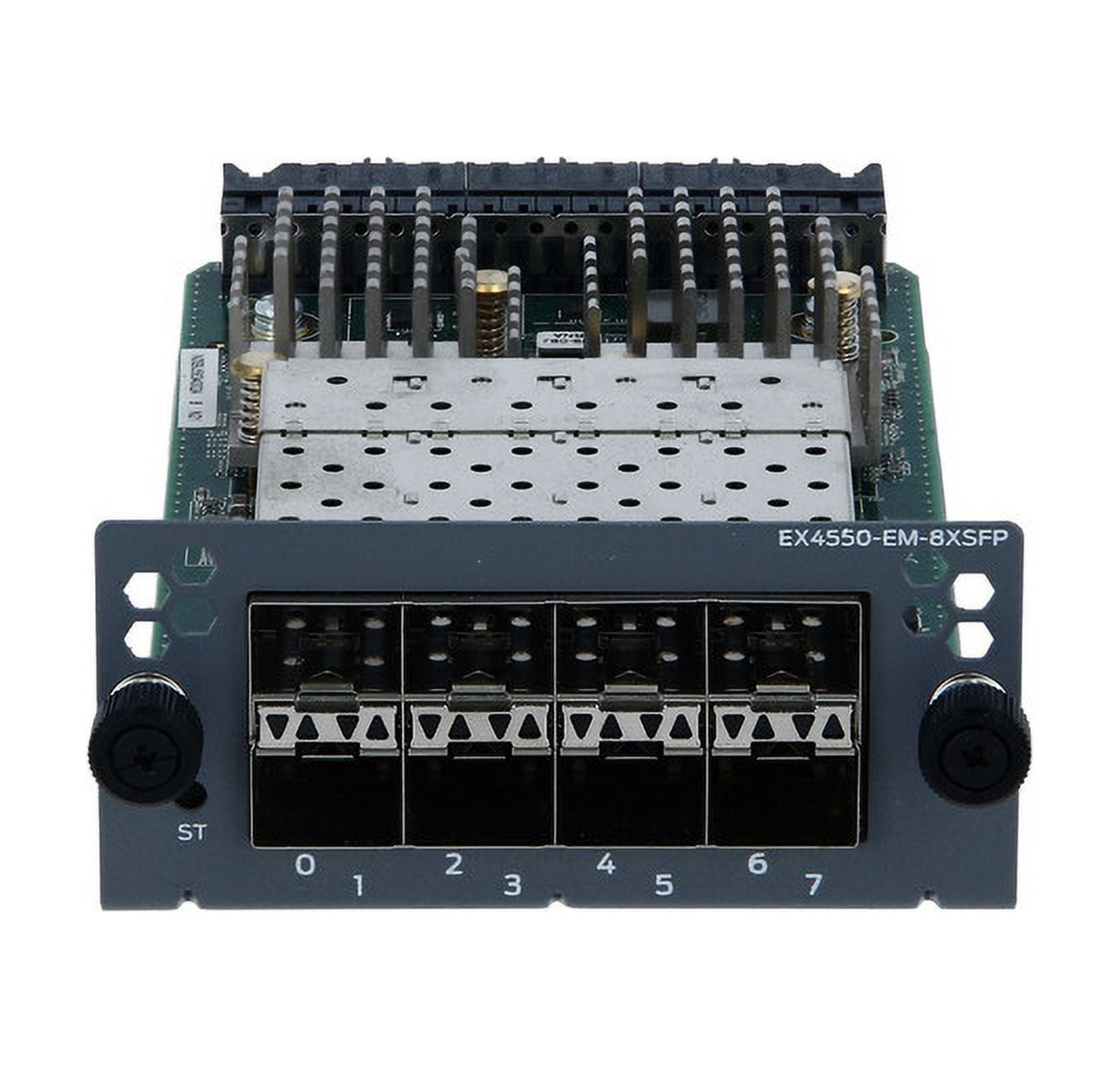 Pre-Owned Used Juniper EX4550-EM-8XSFP EX4550 Series 8x 10GB SFP+ ...