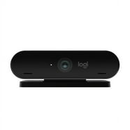 Logitech 4K Pro Webcam with HDR and Noise-Canceling Mics, Black ...