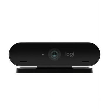Logitech 4K Pro Webcam with HDR and Noise-Canceling Mics, Black ...