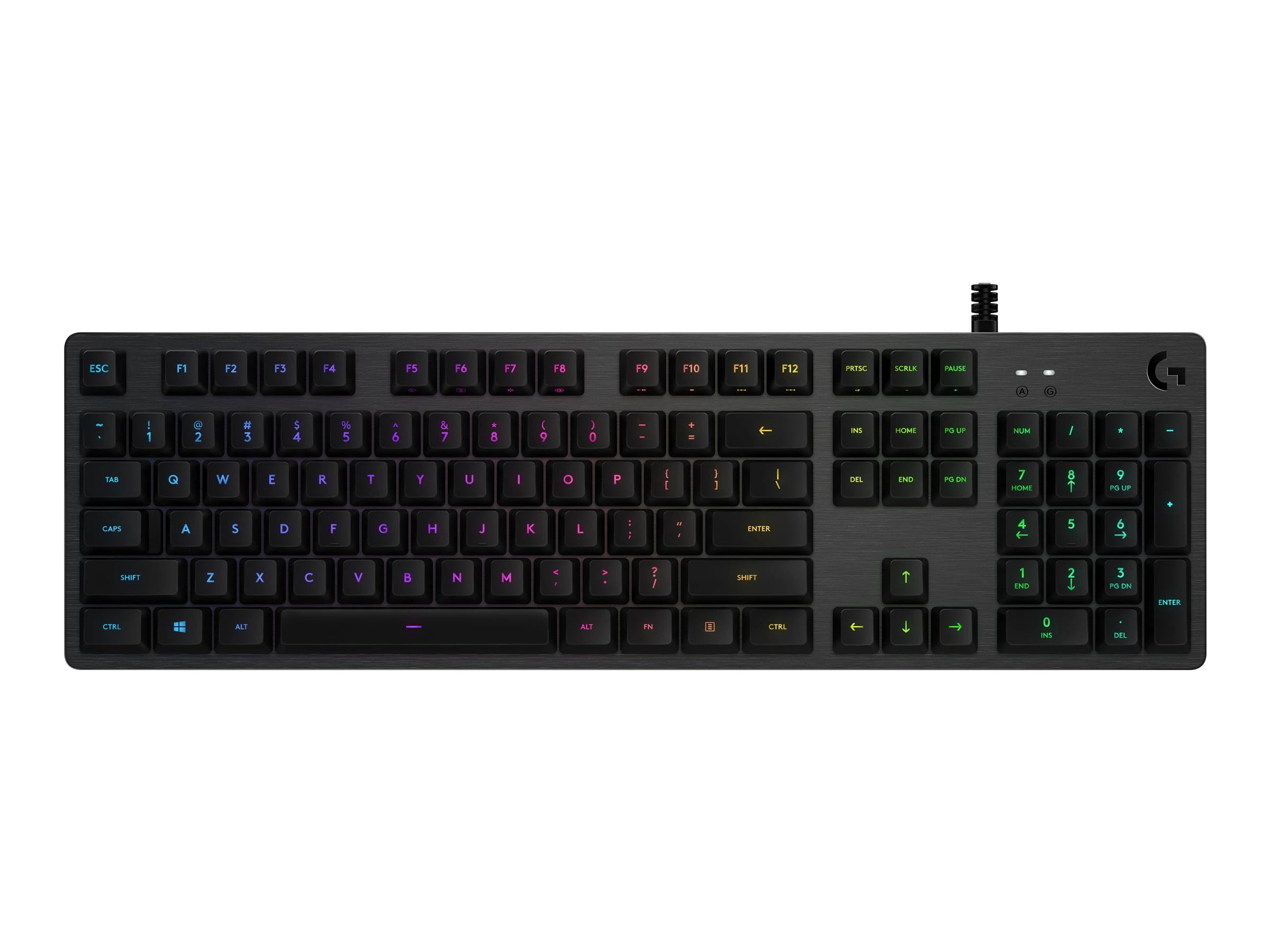 Logitech G512 CARBON LIGHTSYNC RGB Mechanical Gaming Keyboard with GX ...