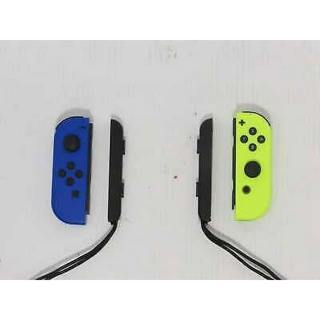 Pre-Owned Used Nintendo Blue/ Neon Yellow Joy-Con (L-R) - Switch ...