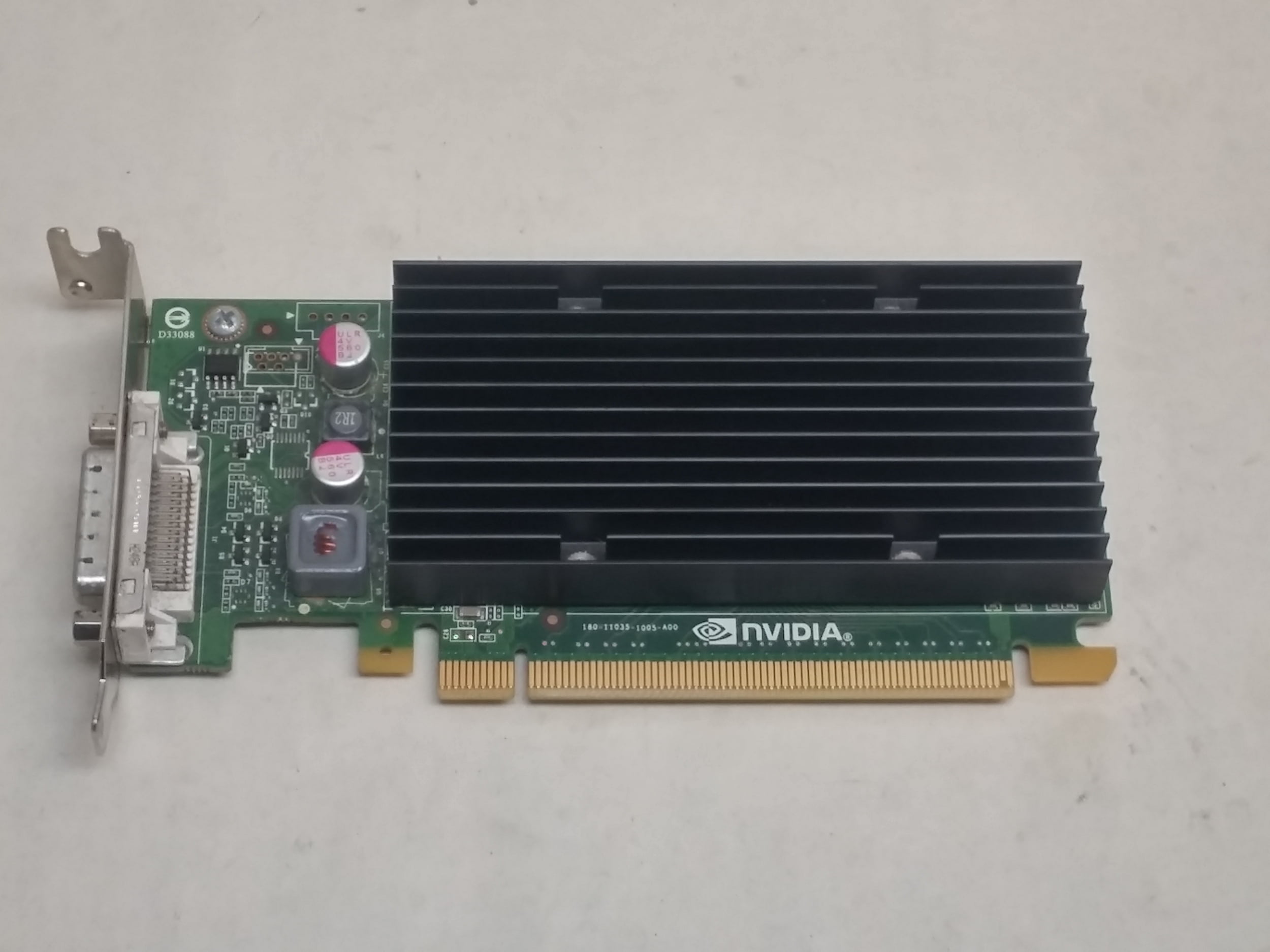 Pre-Owned Used Nvidia NVS 300 512MB GDDR3 PCI-E 2.0 x16 Low Profile ...