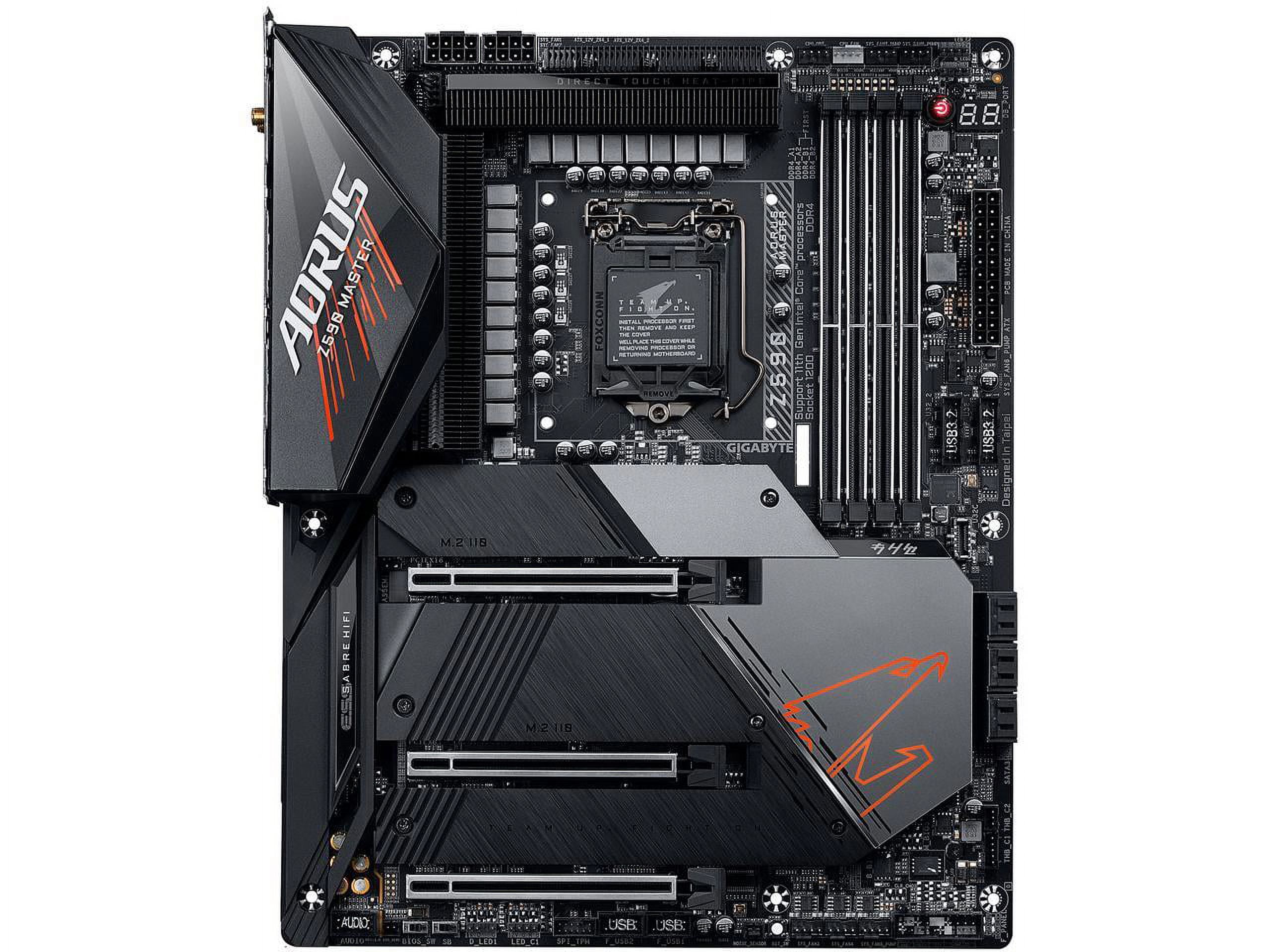 Open Box GIGABYTE Z590 AORUS MASTER LGA 1200 Intel Z590 ATX Motherboard ...