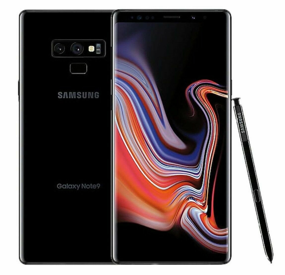 Used Samsung Galaxy Note 9 SM-N960U 128GB Midnight Black GSM Unlocked ...