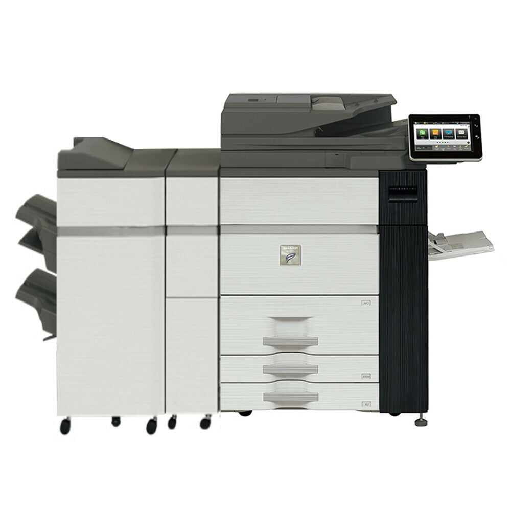 Pre-Owned Used Sharp MX-M905 Mono Laser Production Printer - 90PPM, Copy, Print, Scan, Network ...