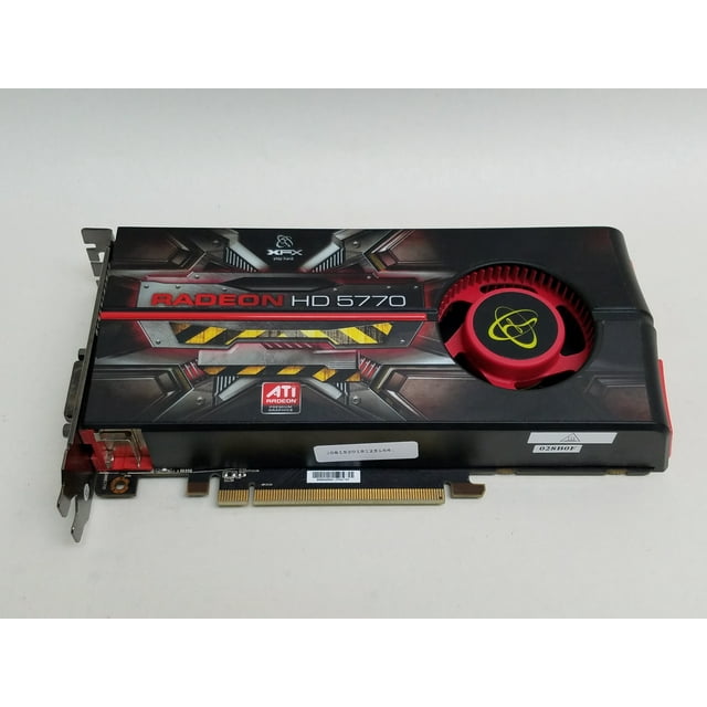 Used XFX ATI Radeon HD 5770 1GB GDDR5 SDRAM PCI Express 2.1 x16 Video Card - Walmart.com