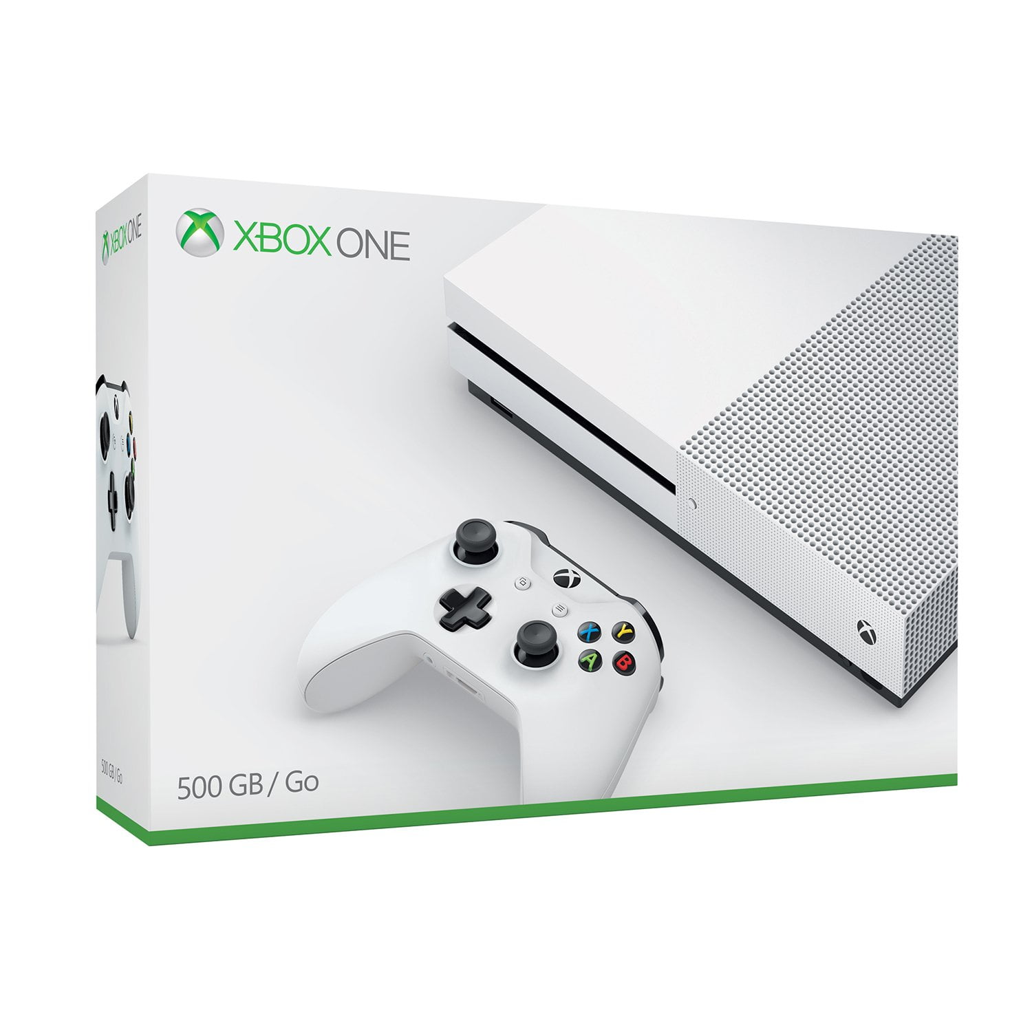 Used Xbox One S Console with Xbox One Wireless Controller 500GB Columbia White in Kosovo at 383 Rating 5