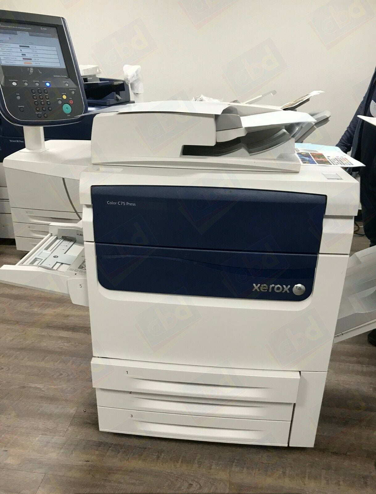 Pre-Owned Xerox Color C75 Digital Press Laser Production Printer ...