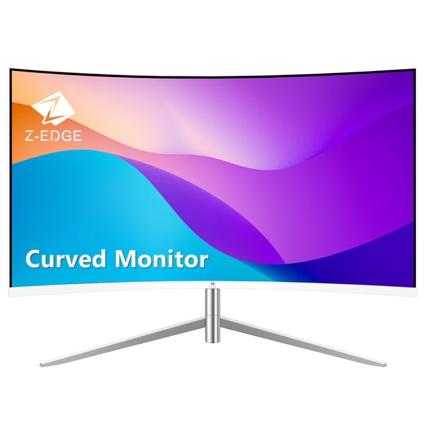 Used: Z-Edge 24-inch Curved Monitor Full HD LED Monitor 1920x1080 75Hz ...