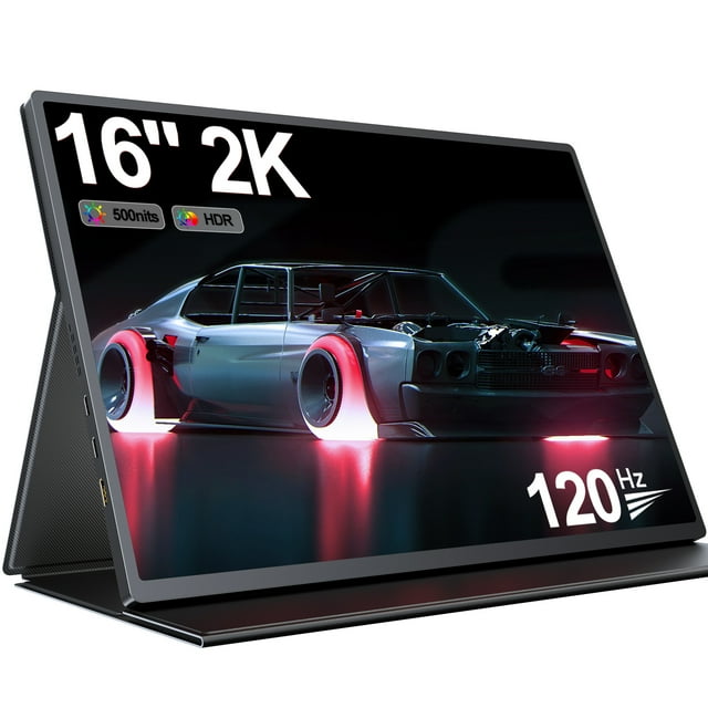 UsedNewsoul 2K Portable Monitor 16" 120Hz Portable Gaming Monitor ...