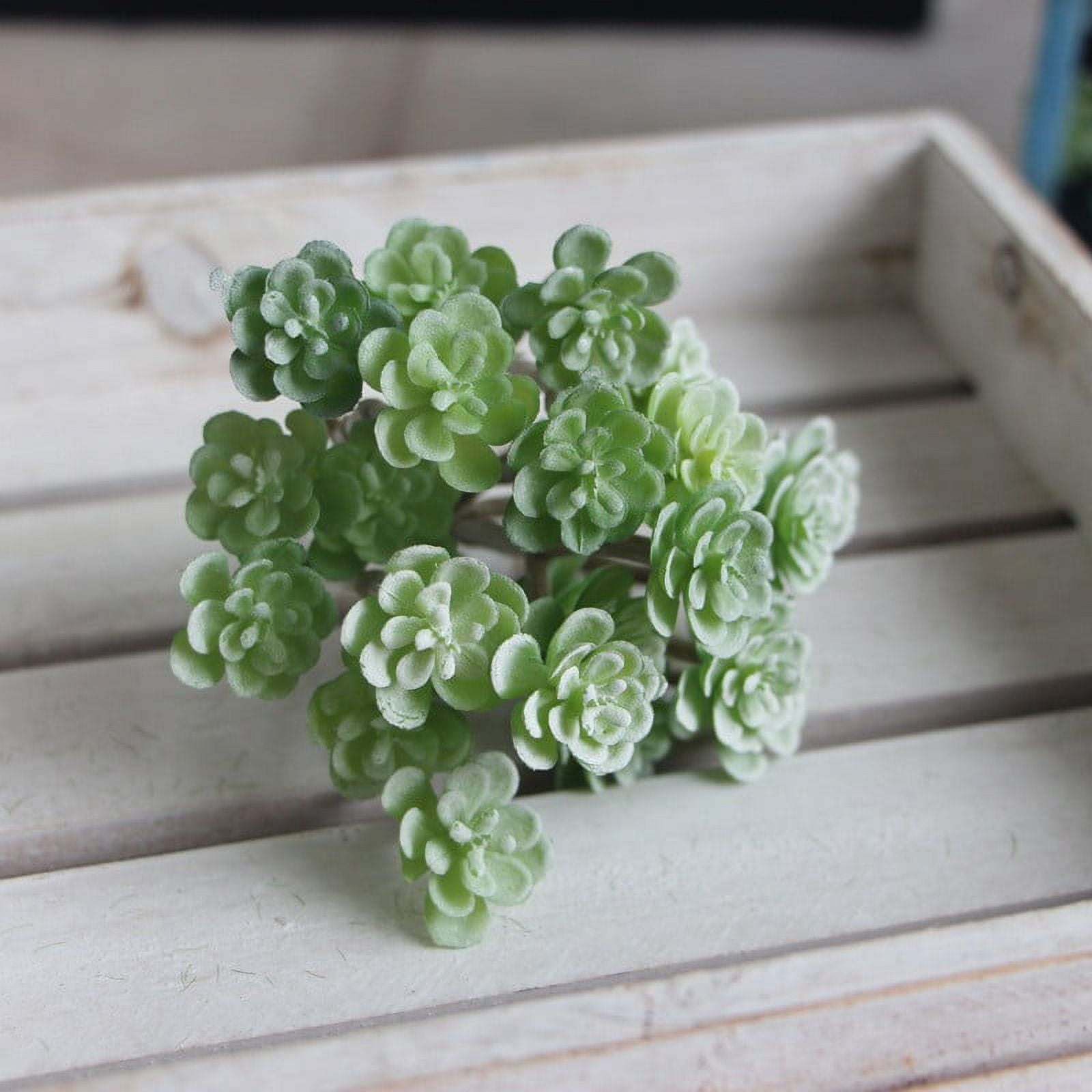 Useful Artificial plants PVC Simulation 24 Heads Simulation Succulents ...