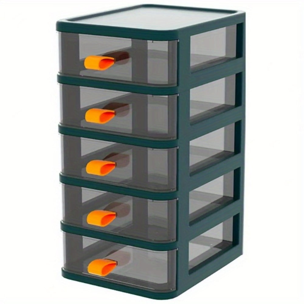 Useful Desktop Drawer Easy Pull Storage Cabinet Multi-functional Space ...