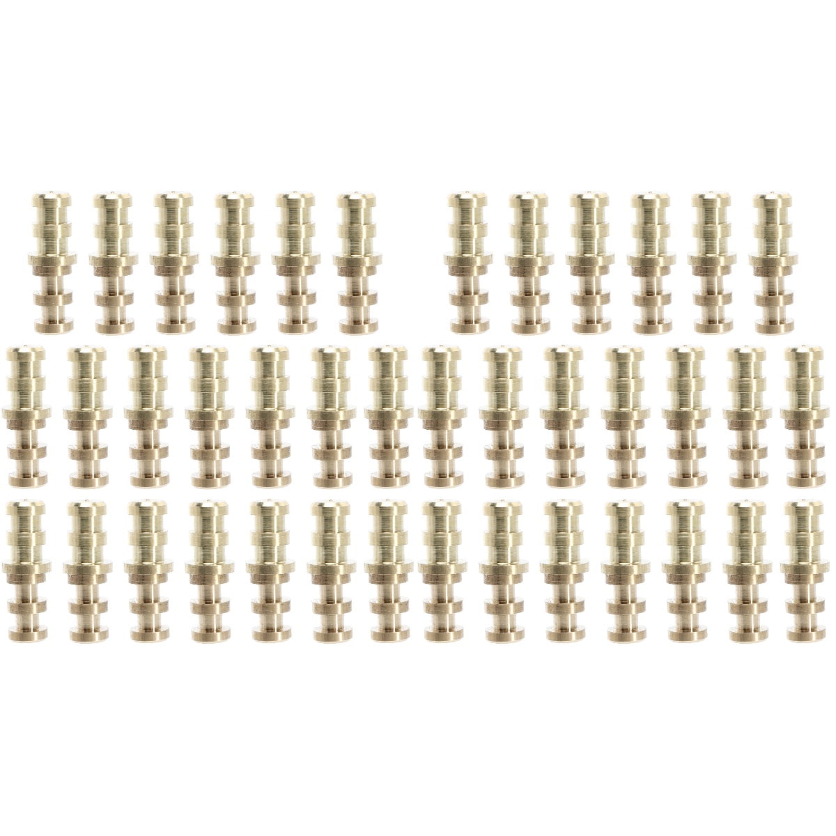 Useful Dowels Alignment Pin Table Bolt Connector Copper Set Positioning ...