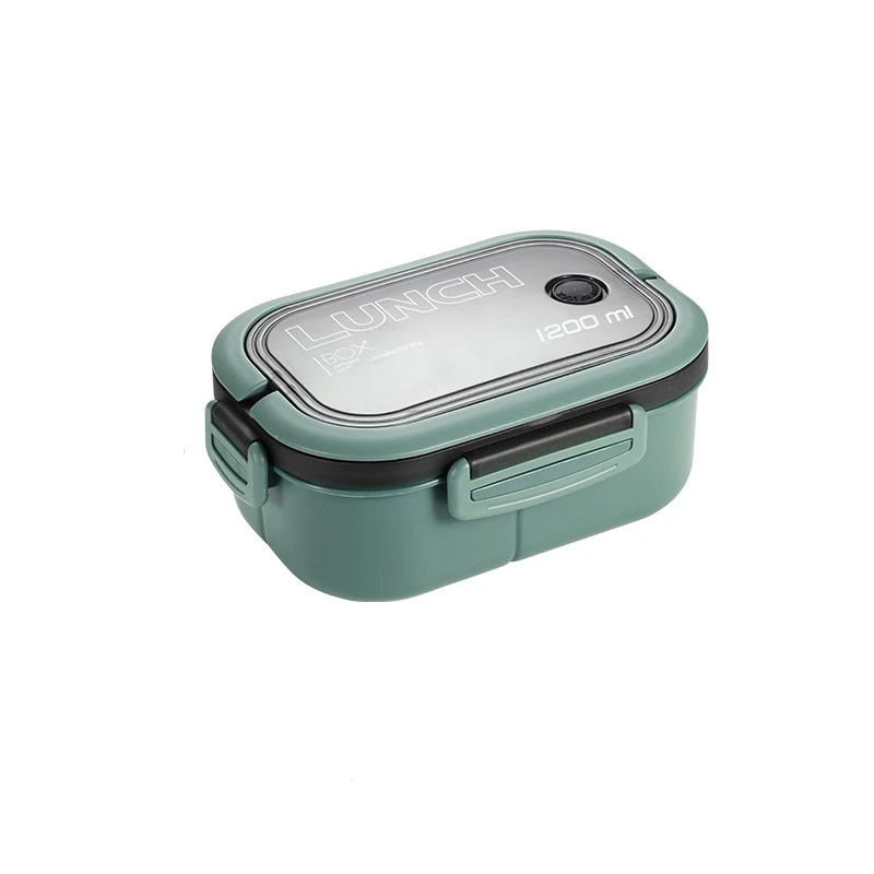 Useful Lunch Box For Student Worker Double Layer Microwave Food ...