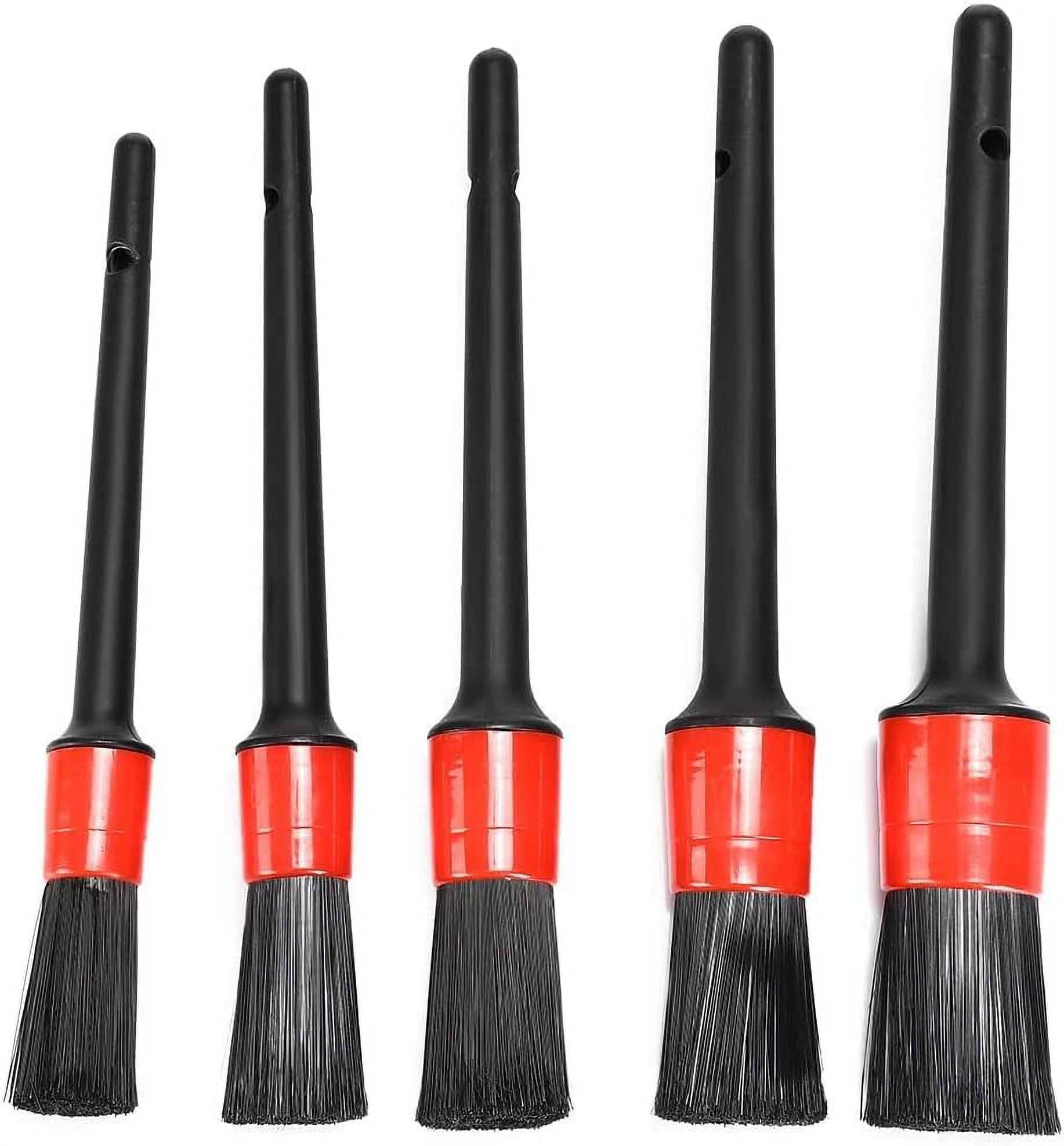 UsefulSet of 5 Car Detailing Brush,Automotive Detail Brushes for ...