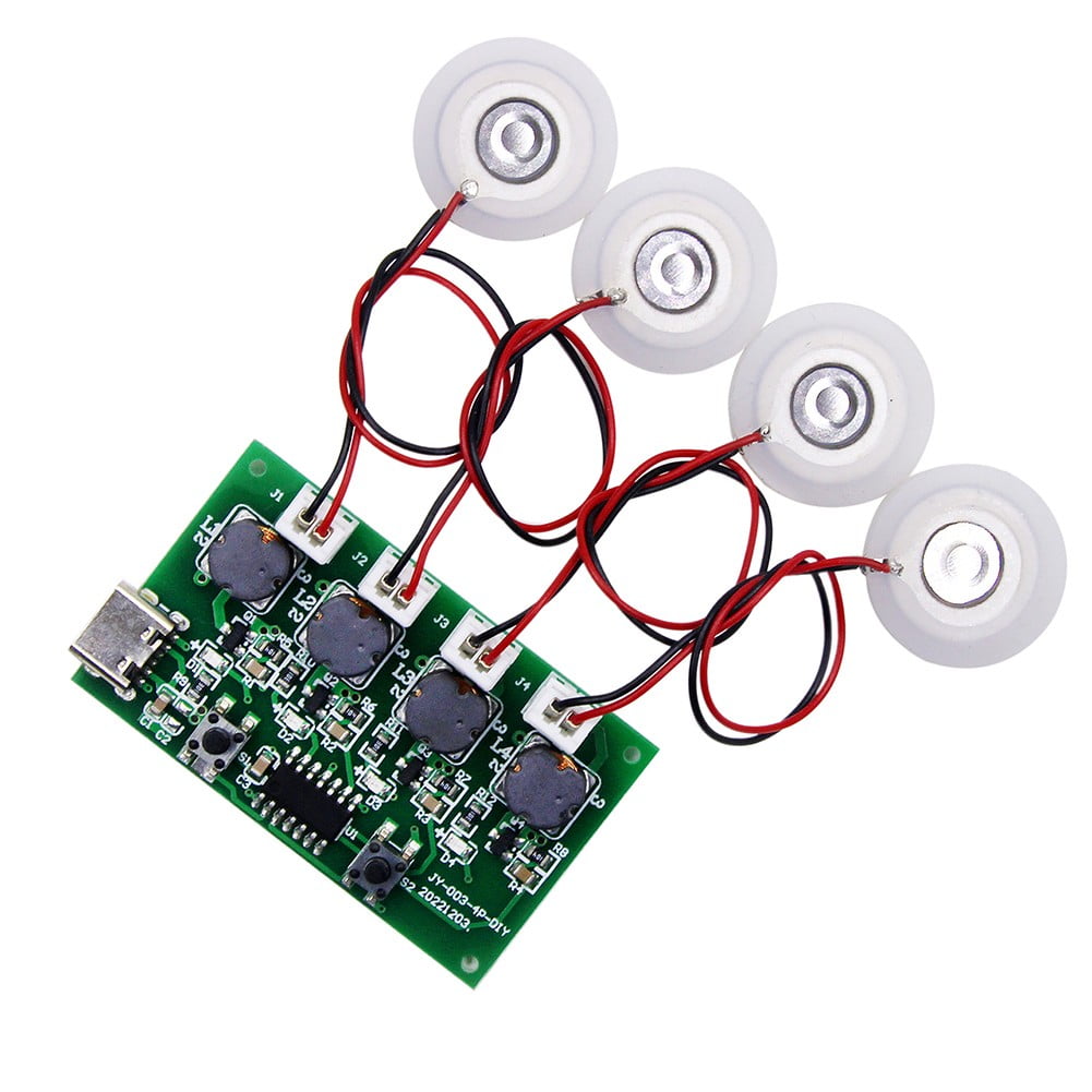 User-Friendly DIY Humidifier Kit with Mist Maker Module, Microporous ...