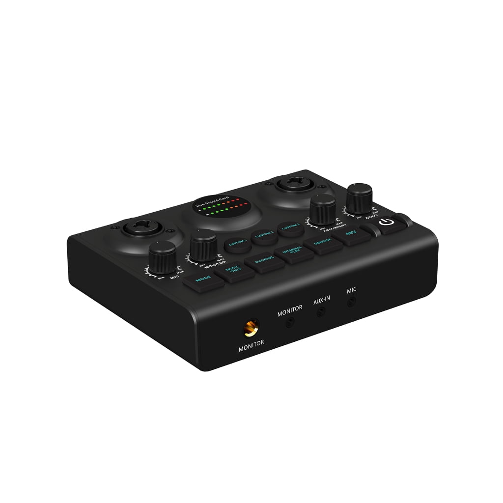 User Friendly Professional Sound Card for High Clear Recording ...