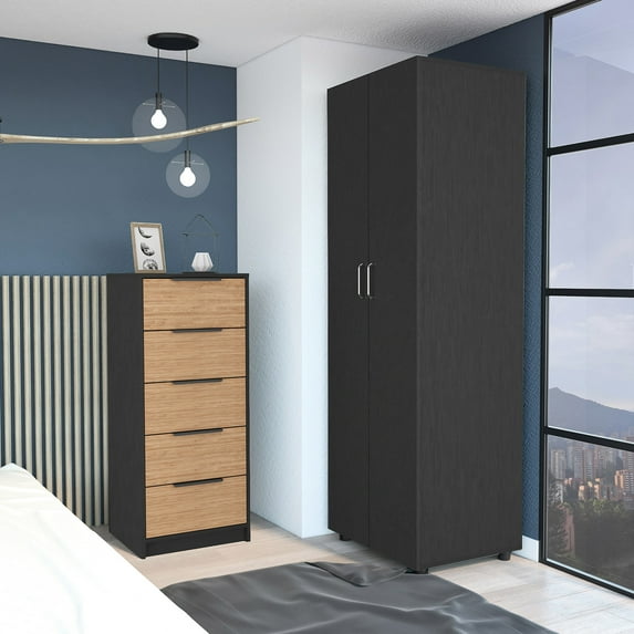 User - friendly Interlocking Mechanism - Simple DIY of Black Bedroom ...