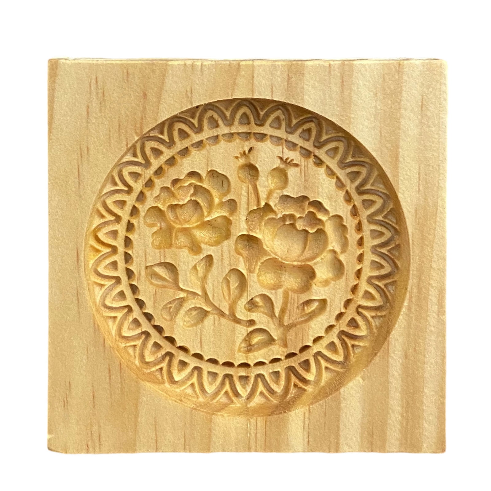 User friendly Wooden Biscuits Molds With Smooth Surfaces Design Perfect ...