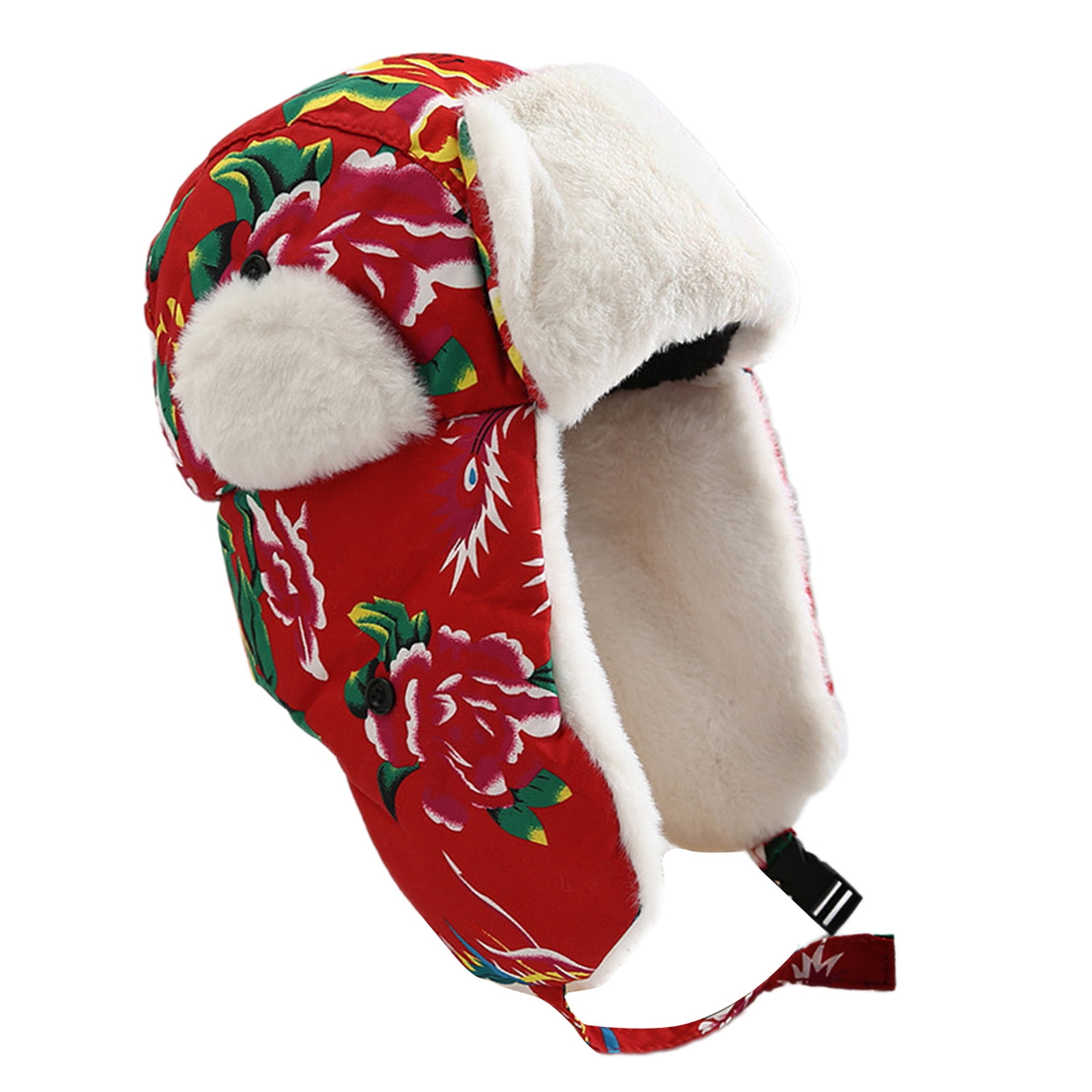 Ushanka Hat Trapper Hat Stylish Caps for Outdoor Thicken Hat Ushanka ...