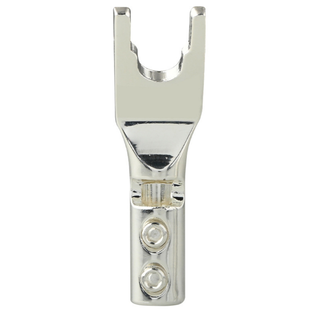 Ushaped Y Fork Sound Terminals Plugs Screw Locking Spades Fork for ...